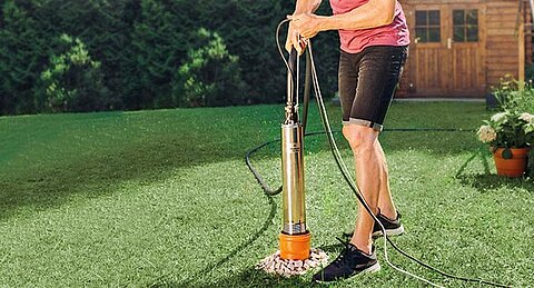 Deep well pumps for your garden