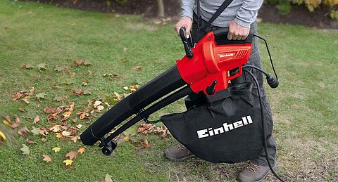 Buy a powerful leaf vacuum from Einhell