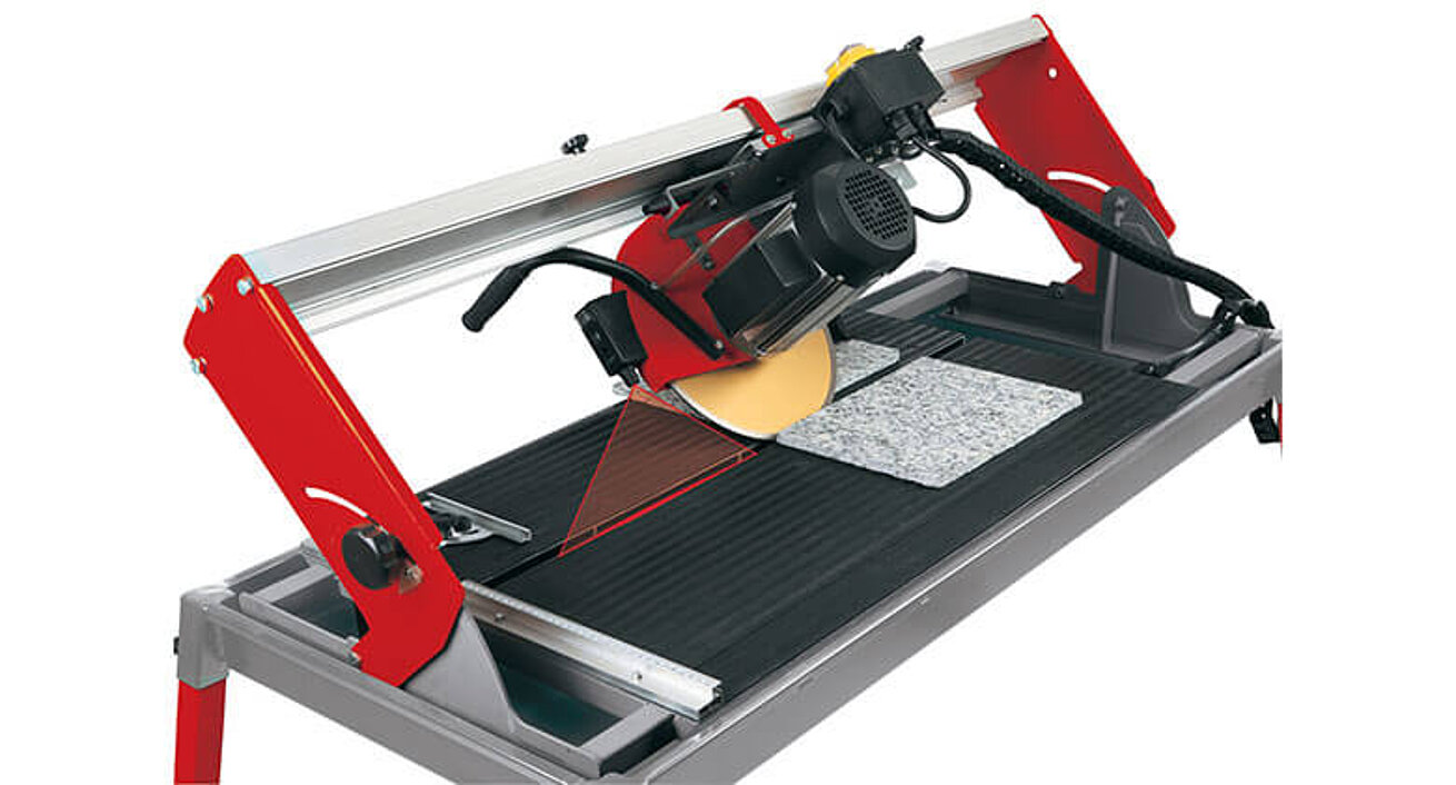 Tile cutters and stone cutting machines