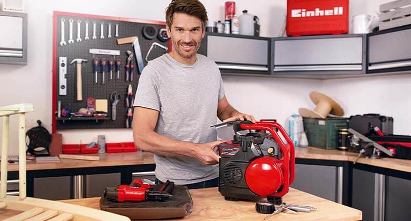 Powerful compressors from Einhell